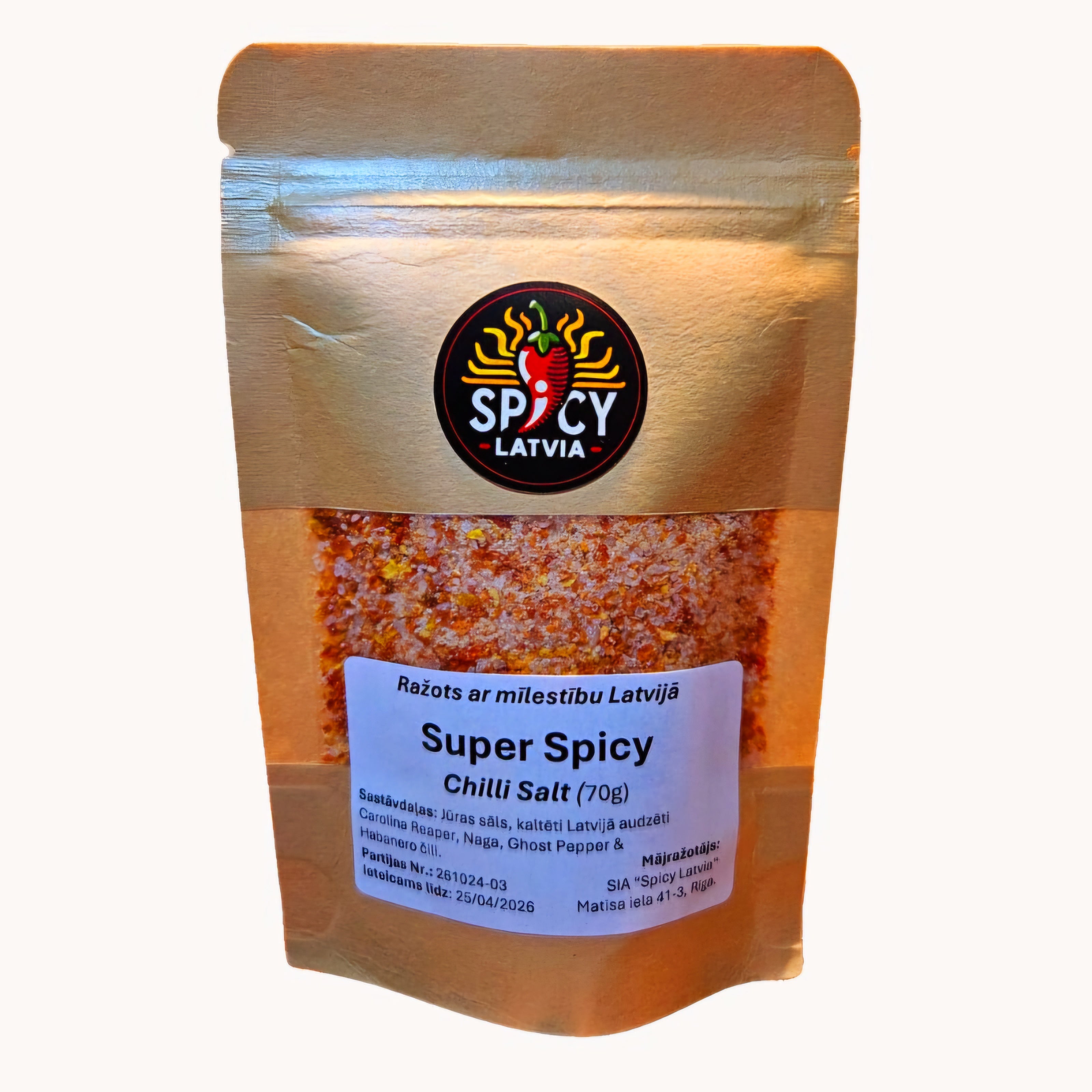 Super Spicy Chilli Salt 70g [Extra-Hot, 5/5] – Spicy Latvia
